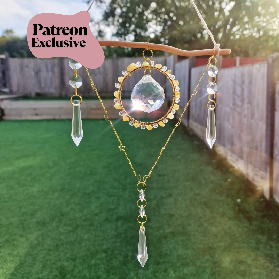 Patreon - Nature Suncatcher DIY Kit - Woodland Suncatcher – Vanir Creations