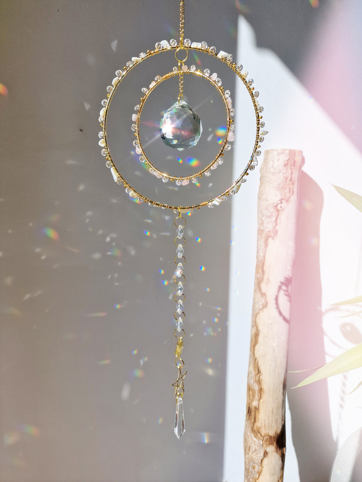 Crystal Suncatcher DIY Kit with Wire Wrapping - Alanis – Vanir Creations