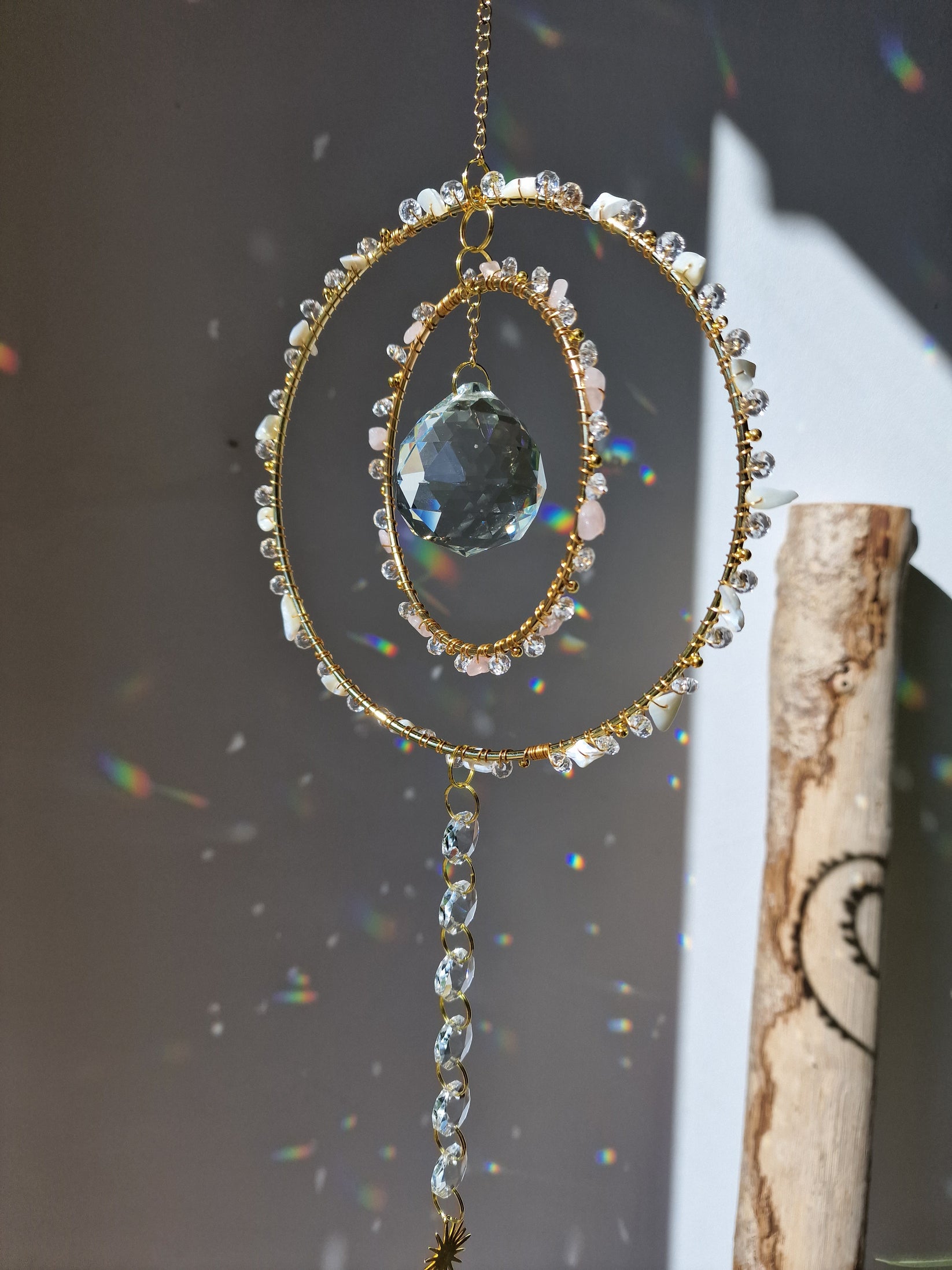 Crystal Suncatcher DIY Kit with Wire Wrapping - Alanis – Vanir Creations